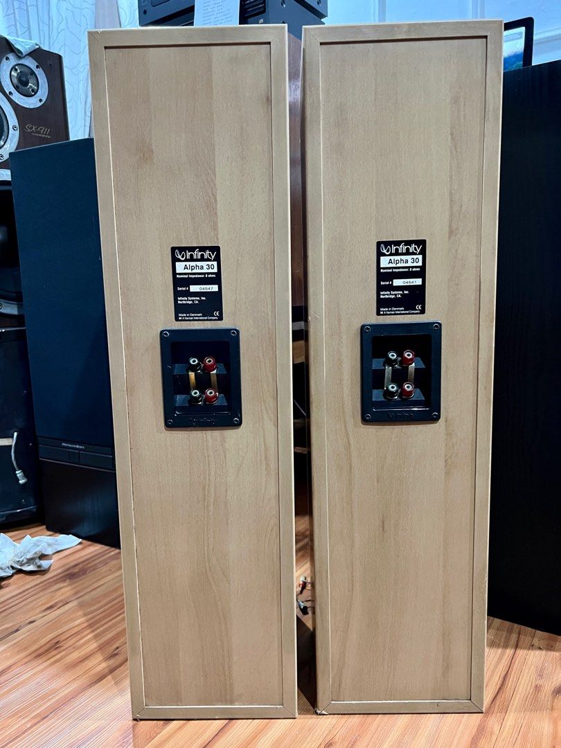 Floorstander speaker Infinity Alpha 30, Audio, Soundbars, Speakers ...