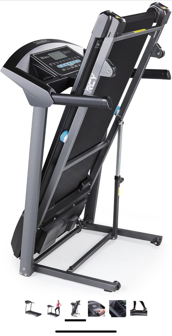 Foldable Electric Treadmill, Sports Equipment, Exercise & Fitness ...