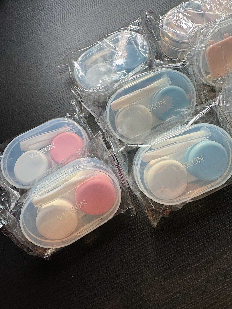 FREE Contact Lens Casing, Beauty & Personal Care, Vision Care on Carousell