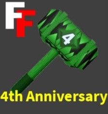 FTF 4th Anniversary Hammer, Video Gaming, Gaming Accessories, In-Game ...