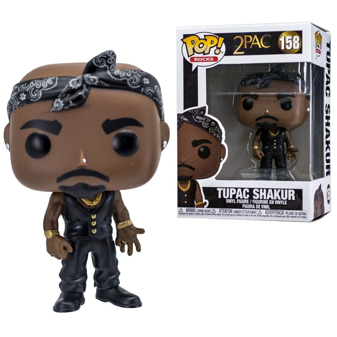 Funko Pop Rocks Tupac Shakur 2pac, Hobbies & Toys, Toys & Games on ...