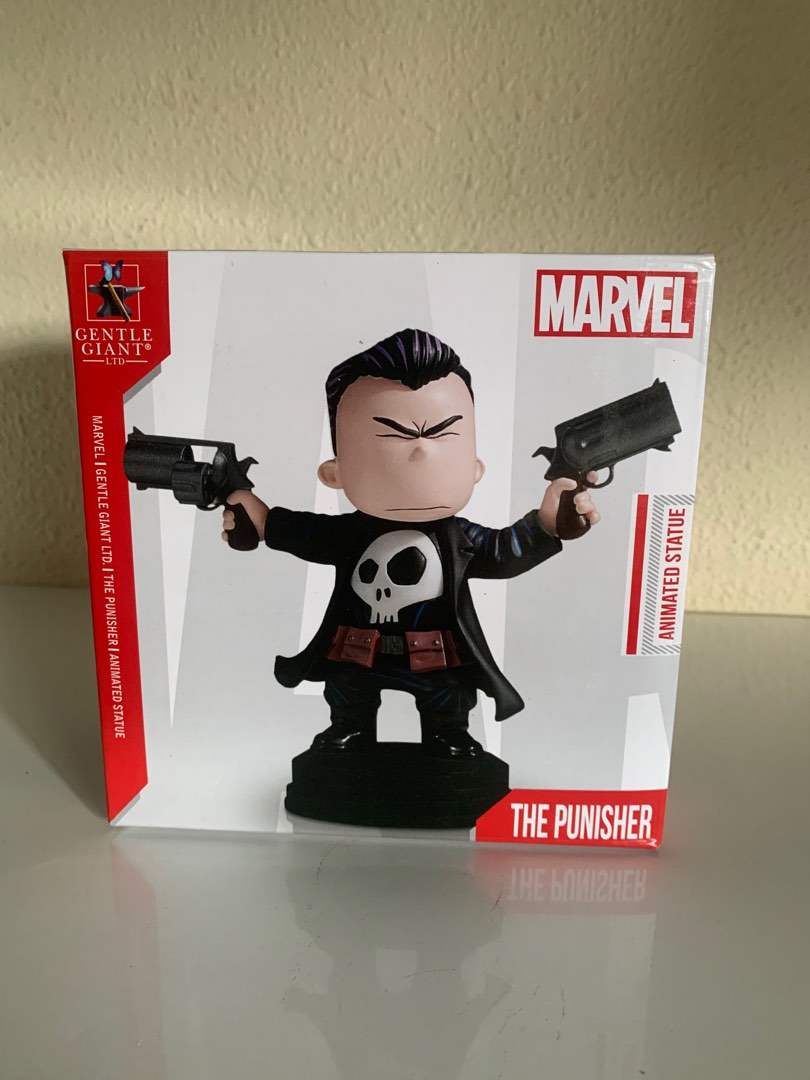 Gentle Giant Punisher Animated Statue by Skottie Young, Hobbies & Toys ...