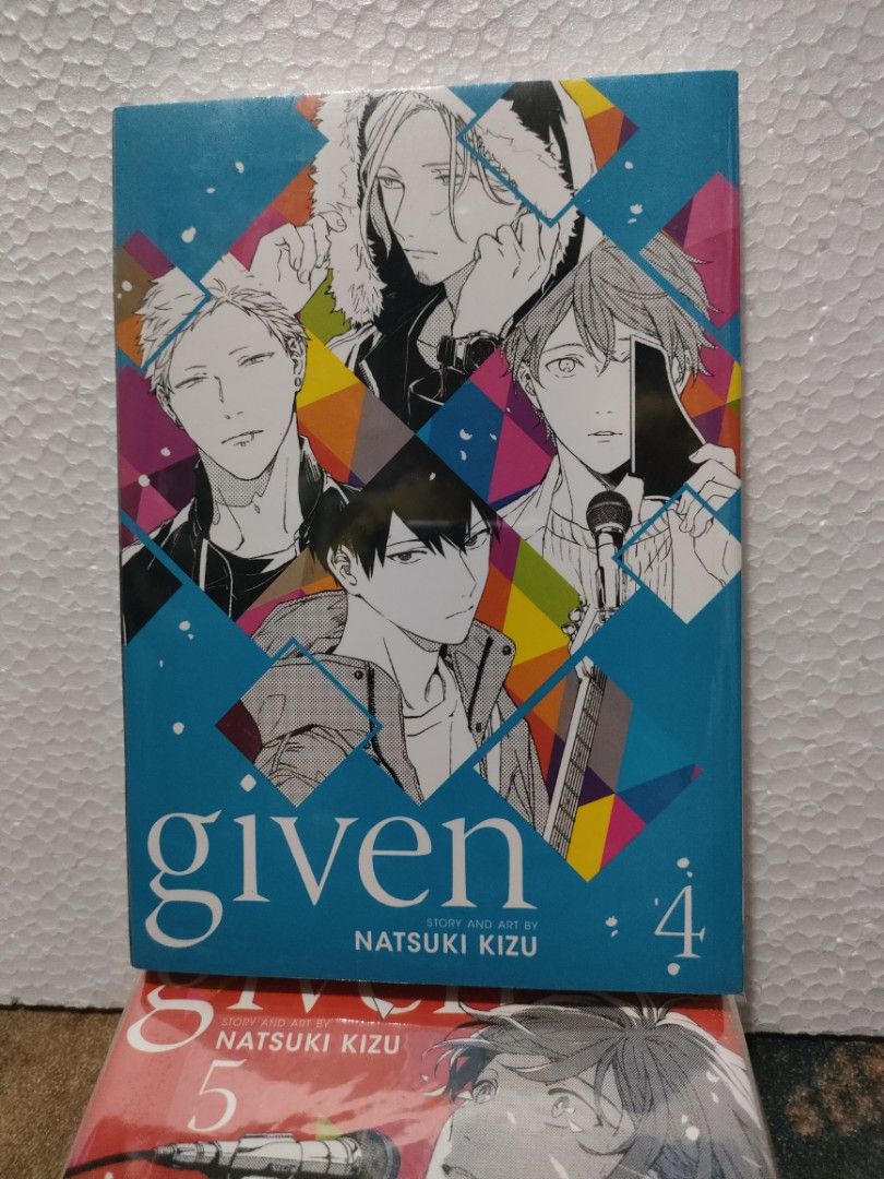 Given Manga Set, Volumes 1-8, Hobbies & Toys, Books & Magazines, Comics ...
