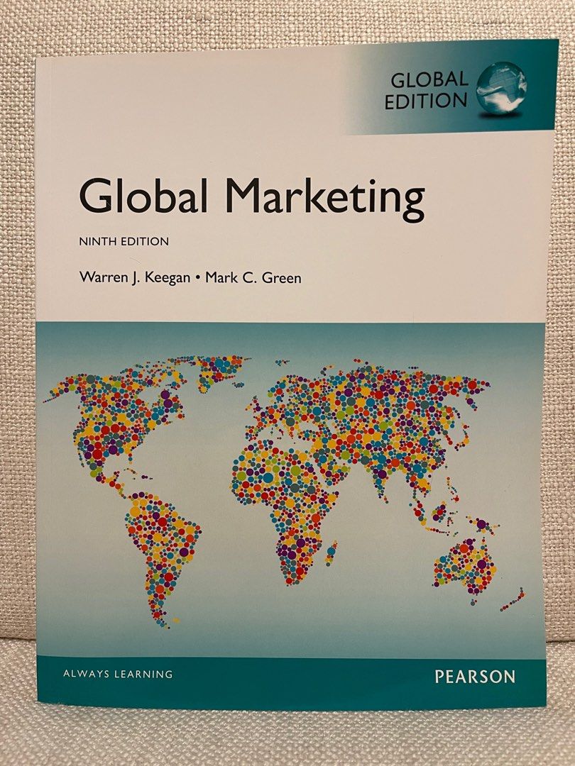 Global Marketing Book by Mark C. Green and Warren Keegan, Hobbies ...