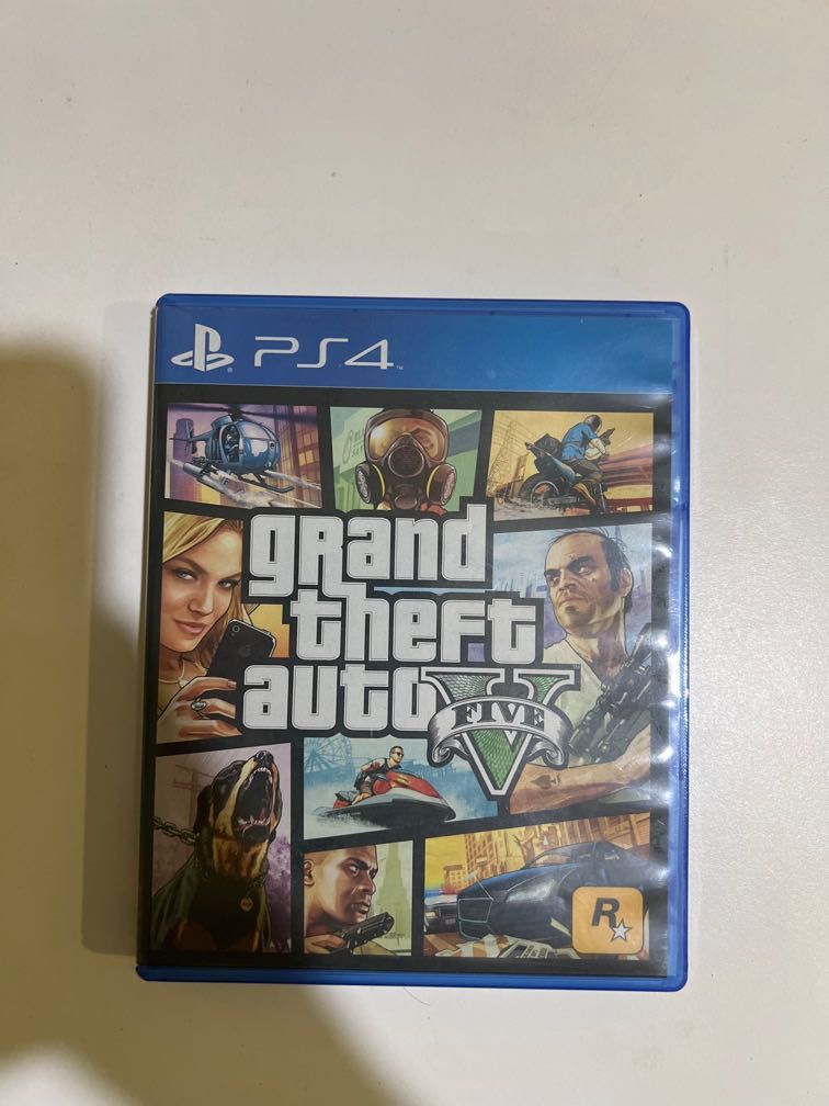 GTA 5 disk, Video Gaming, Video Games, PlayStation on Carousell