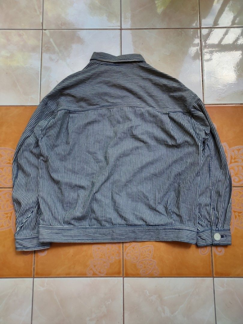 GU Hickory Chef Jacket, Men's Fashion, Coats, Jackets and Outerwear on ...