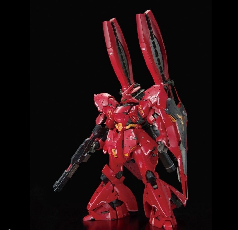 Gundam Side-F Space Colony RG 1/144 MSN-04FF Sazabi, Hobbies & Toys ...