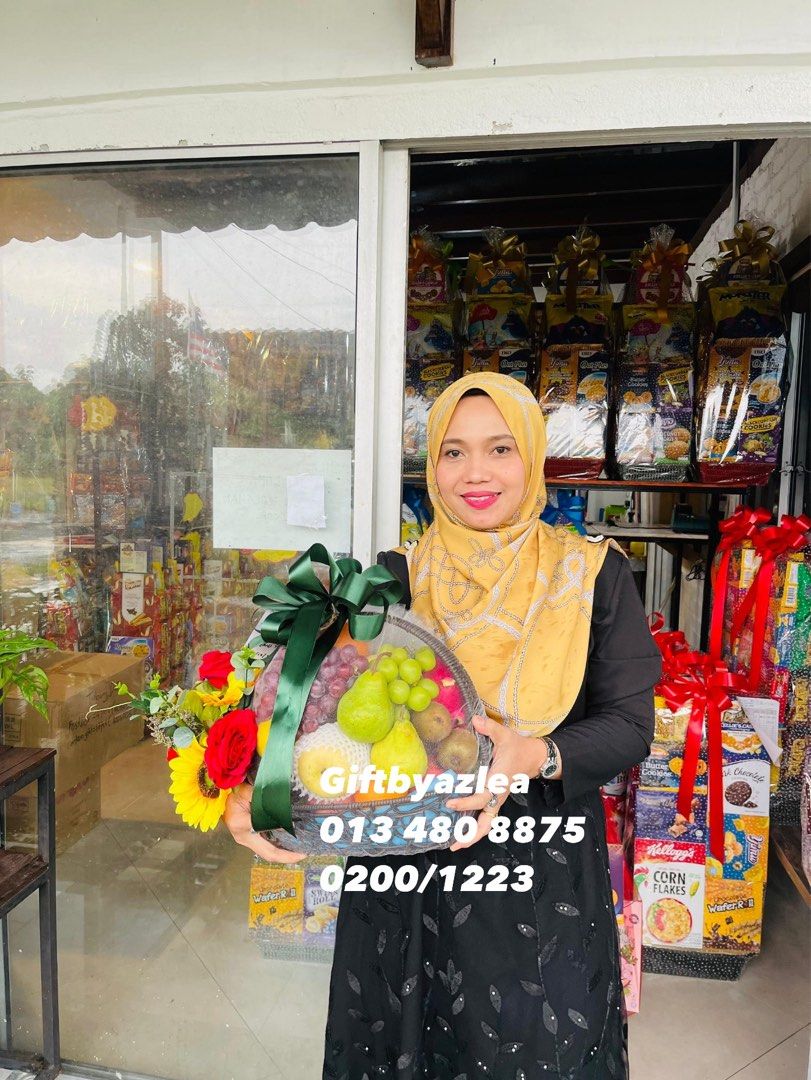 Hamper buah buahan segar ready stock, Food & Drinks, Gift Baskets ...