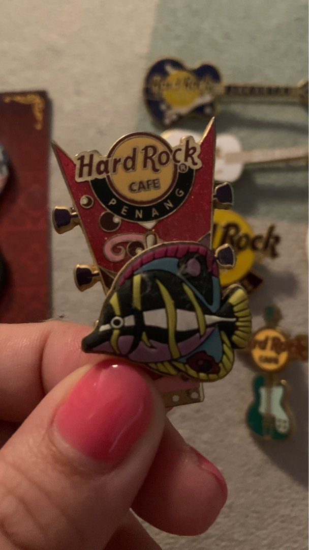 Hard rock Pins one for rm50, Hobbies & Toys, Collectibles & Memorabilia ...