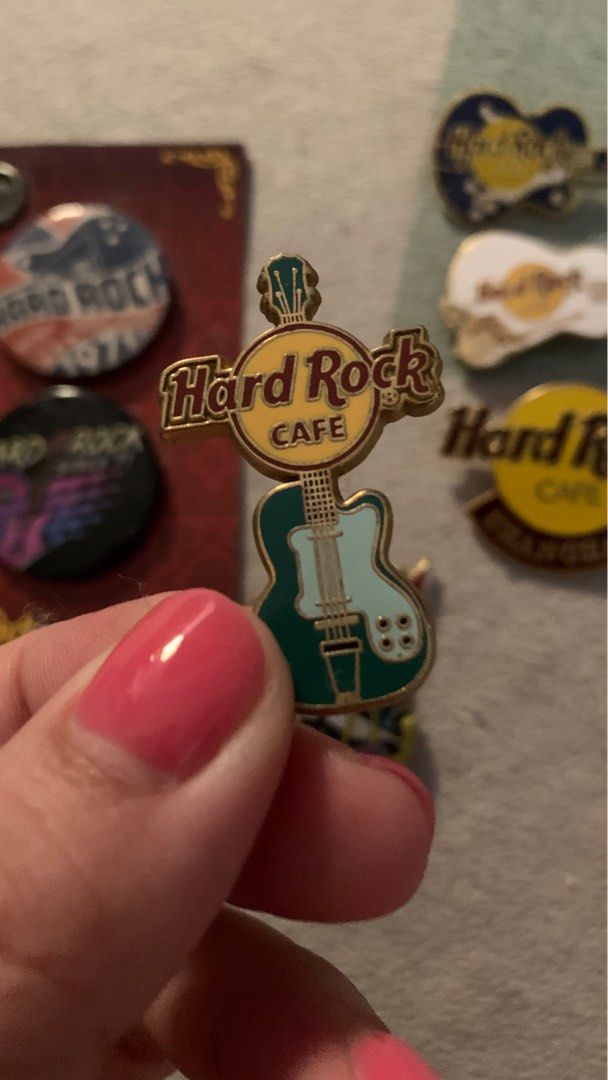 Hard rock Pins one for rm50, Hobbies & Toys, Collectibles & Memorabilia ...