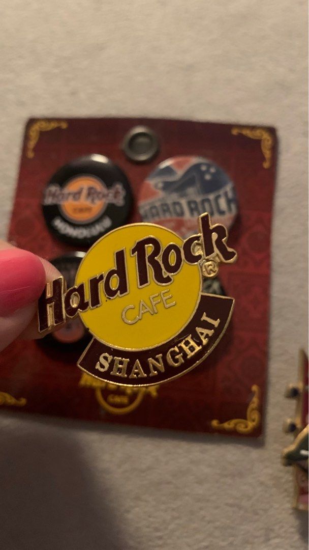 Hard rock Pins one for rm50, Hobbies & Toys, Collectibles & Memorabilia ...