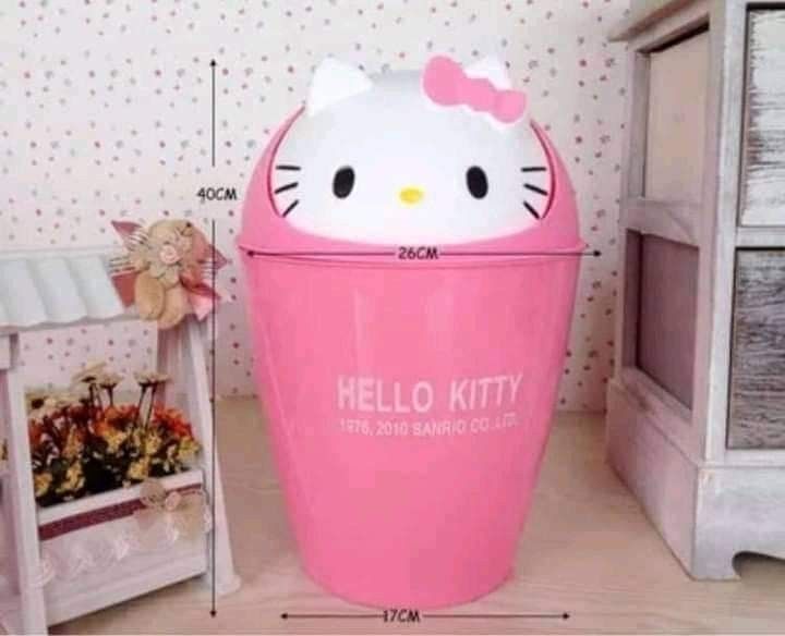 Hello Kitty Trash Bin, Looking For on Carousell