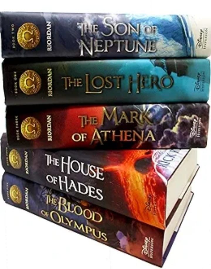 Heroes of Olympus Hardcover Boxed Set, the (The Heroes of Olympus ...