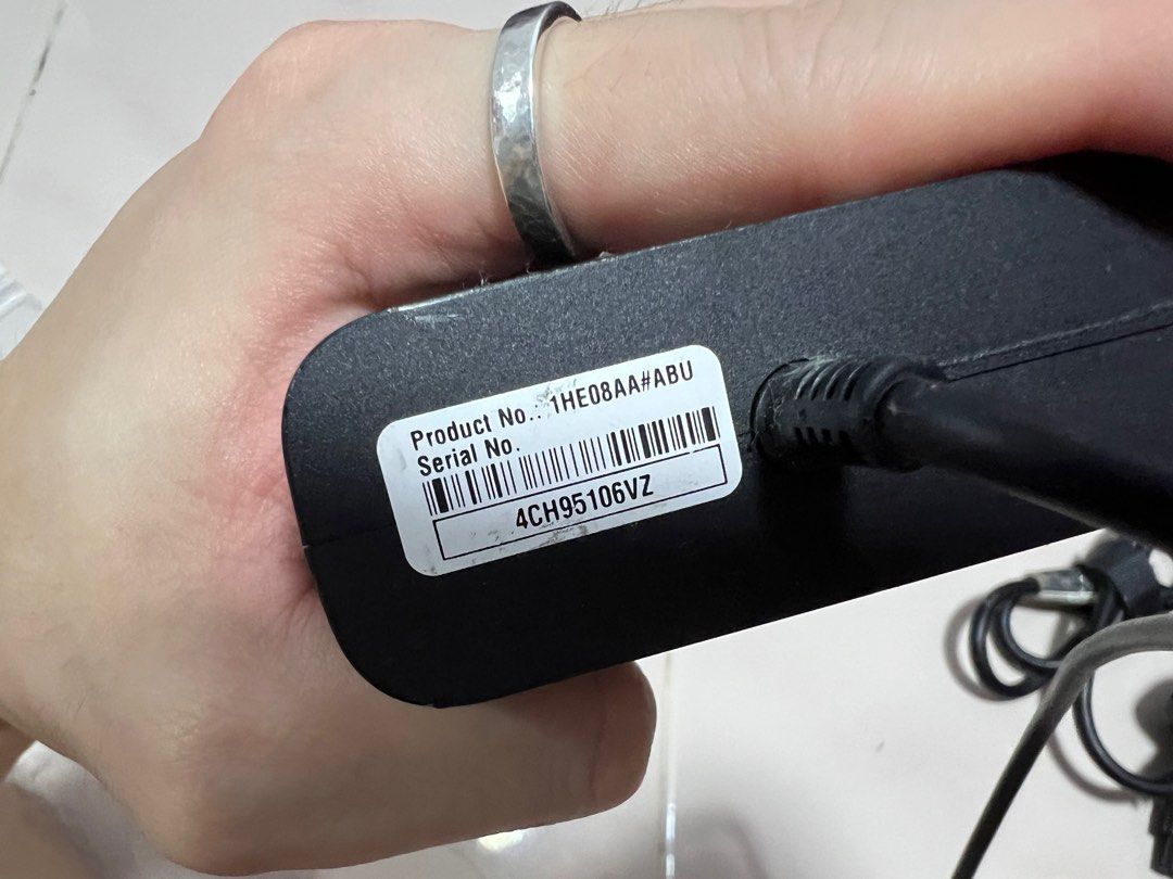 HP laptop charger (type-c), Computers & Tech, Parts & Accessories ...