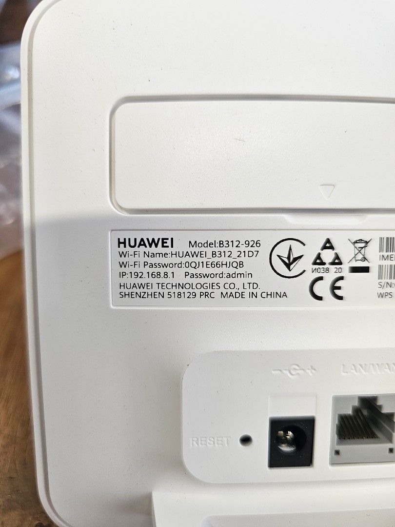 Huawei 4G mobile simcard router, Computers & Tech, Parts & Accessories ...