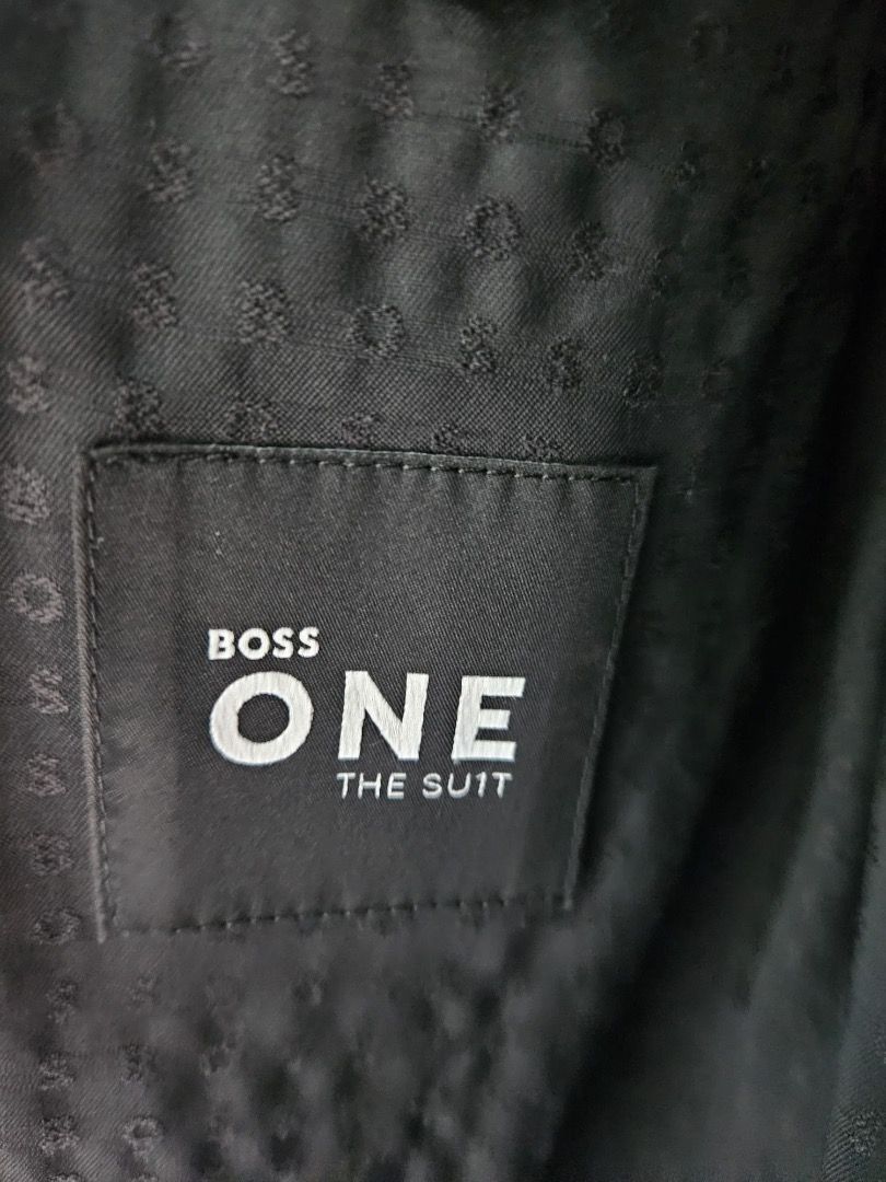 HUGO BOSS 'THE ONE' SUIT JACKET NAVY, Men's Fashion, Coats, Jackets and ...