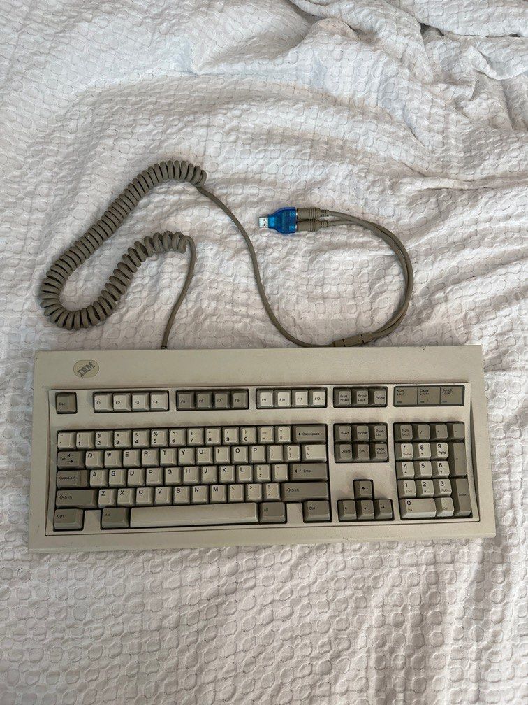 IBM model M, Computers & Tech, Parts & Accessories, Computer Keyboard ...