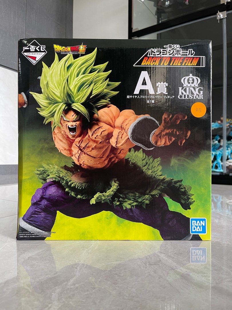 Ichiban Kuji Dragon Ball BACK TO THE FILM A-Prize Broly, Hobbies & Toys ...