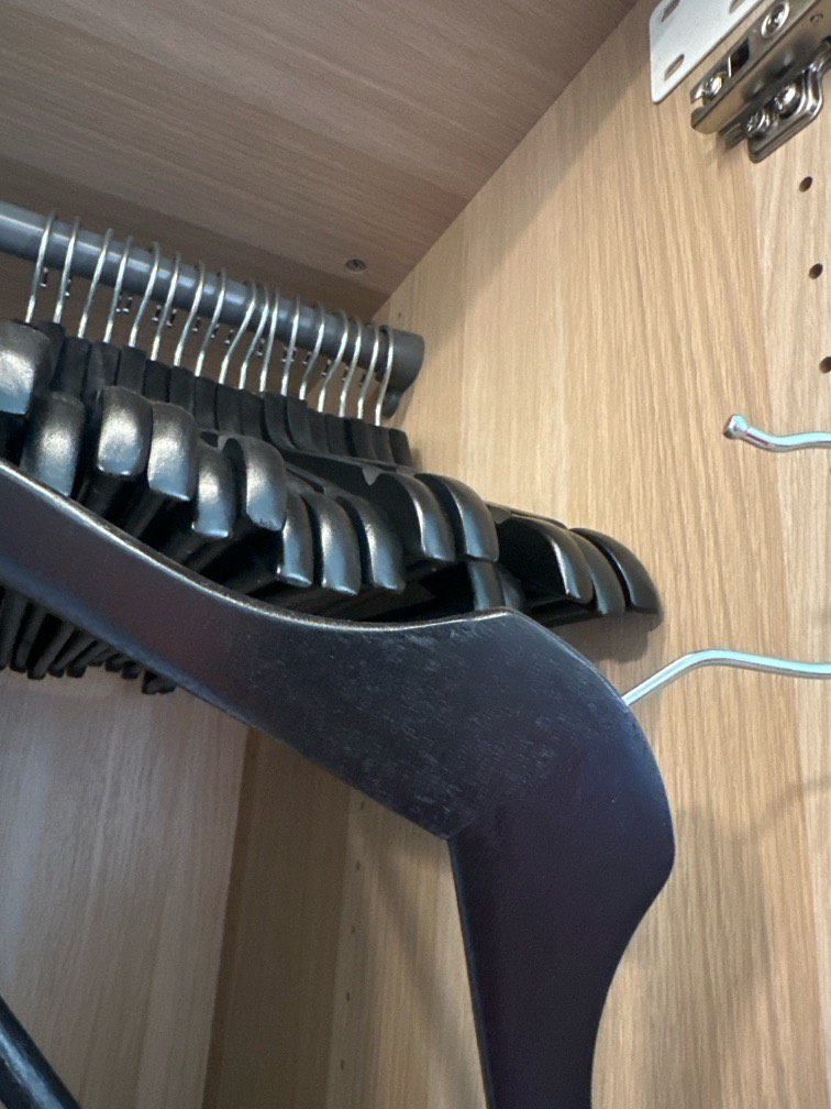 IKEA Black Hangers, Furniture & Home Living, Home Improvement ...