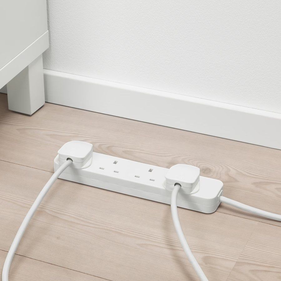 IKEA KOPPLA 4-way Extension Socket (2 pcs), TV & Home Appliances ...