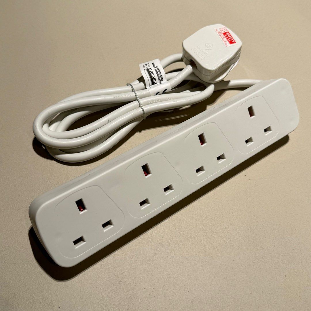 IKEA KOPPLA 4-way Extension Socket (2 pcs), TV & Home Appliances ...