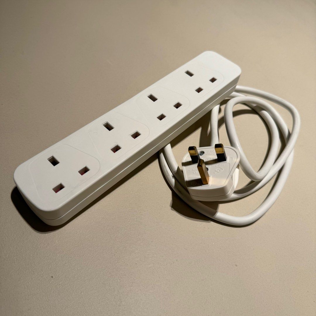 IKEA KOPPLA 4-way Extension Socket (2 pcs), TV & Home Appliances ...