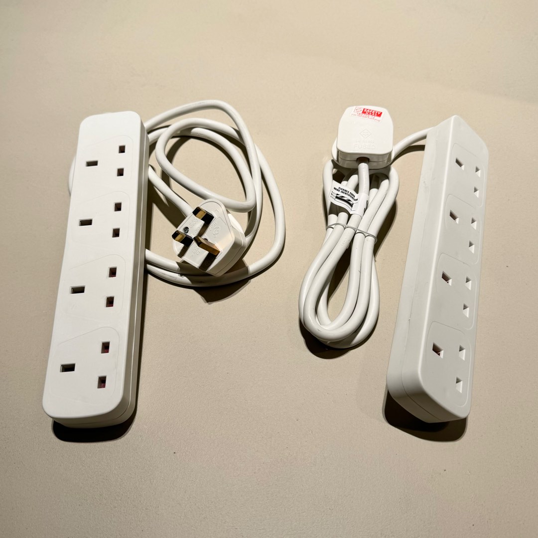 IKEA KOPPLA 4-way Extension Socket (2 pcs), TV & Home Appliances ...