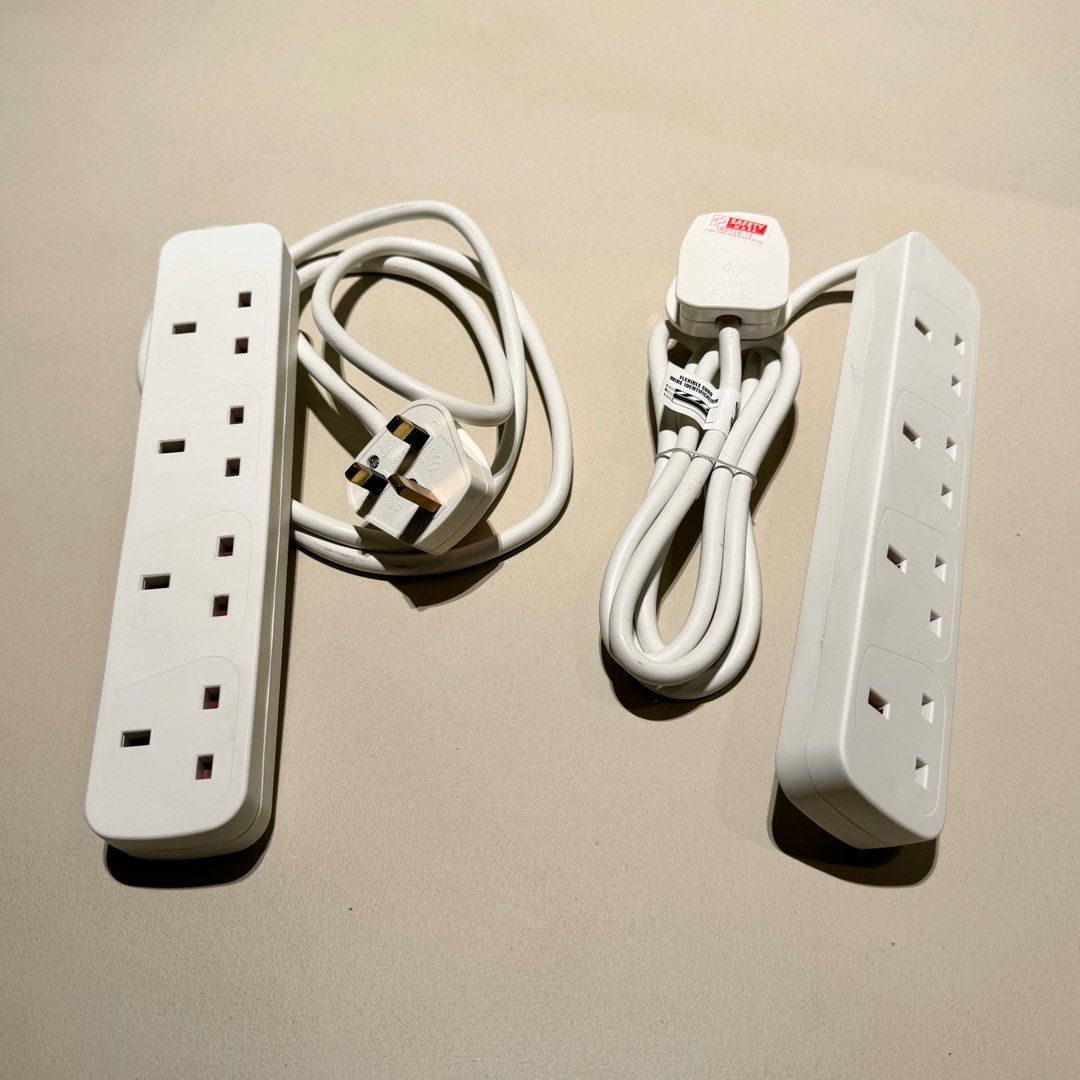 IKEA KOPPLA 4-way Extension Socket (2 pcs), TV & Home Appliances ...
