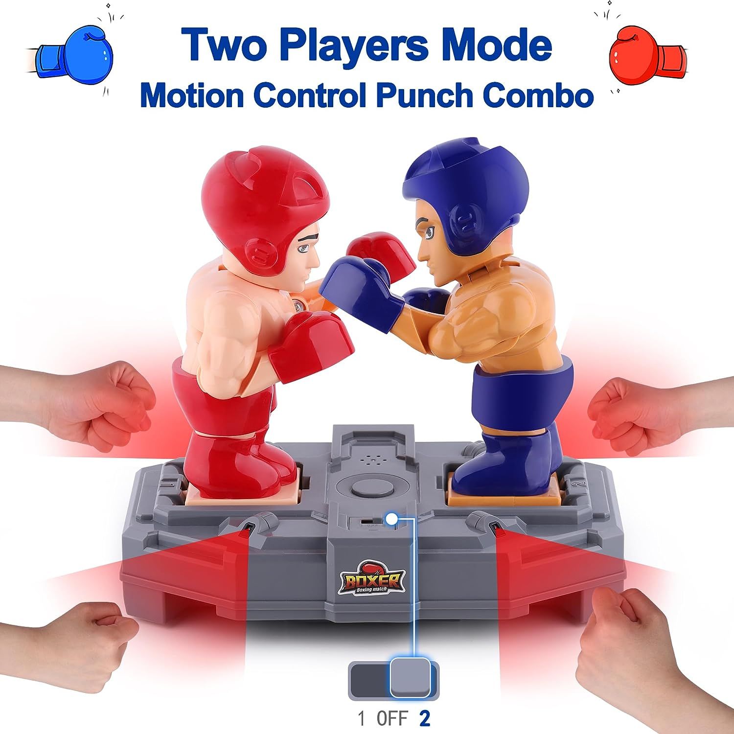 iPlay, iLearn Electronic Boxing Toys, RC Fighting Robots, Kid Board ...