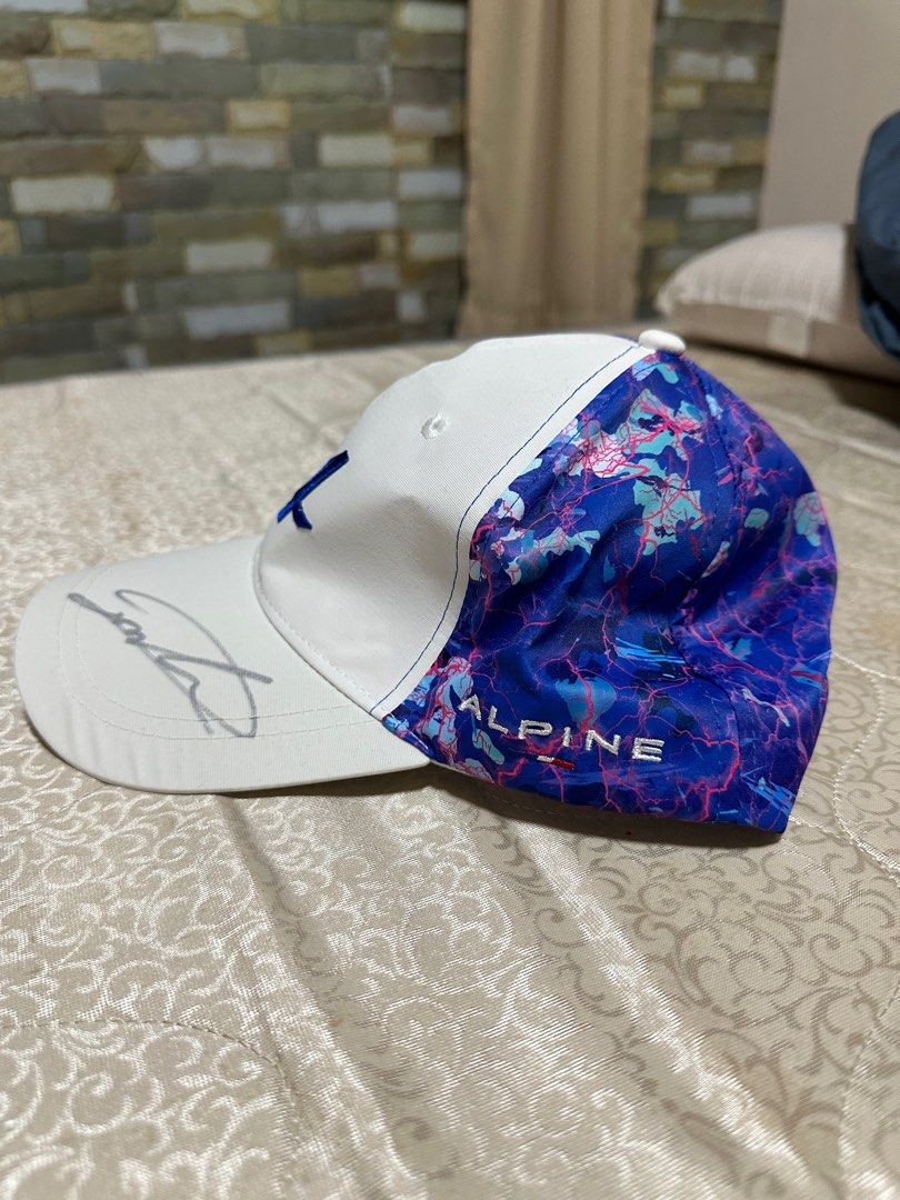 Jack Doohan signed Alpine F1 Cap, Men's Fashion, Watches & Accessories, Caps & Hats on Carousell