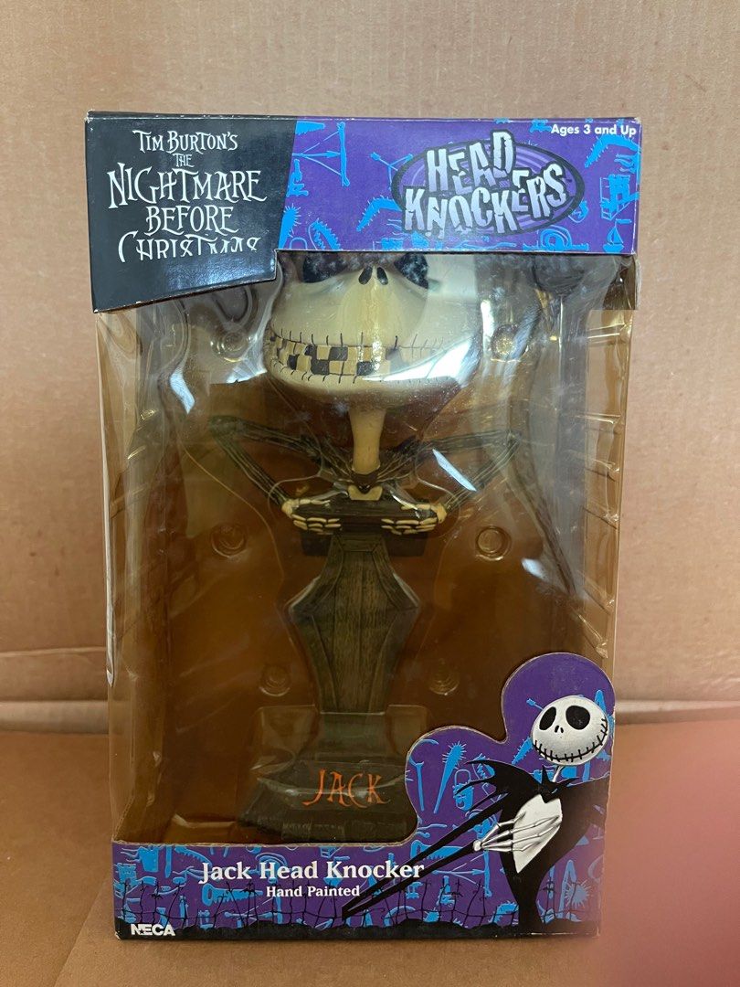 Jack_Nightmare before Christmas Head knockers, Hobbies & Toys, Toys ...