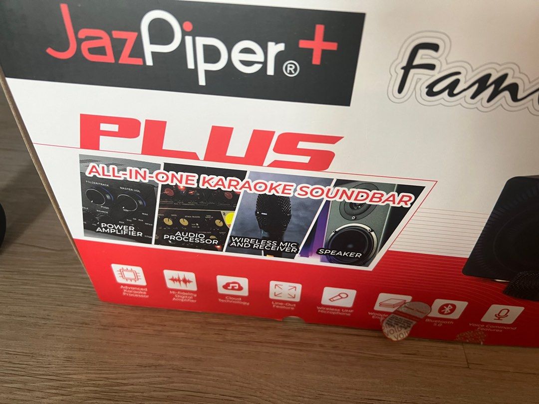 JazPiper PLUS family Karaoke sound system, TV & Home Appliances, TV & Entertainment ...