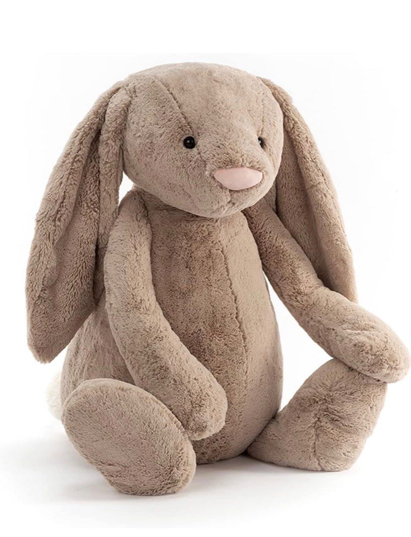 108 cm Jellycat Really Really Big Bashful Beige Bunny, Hobbies & Toys, Toys & Games on Carousell