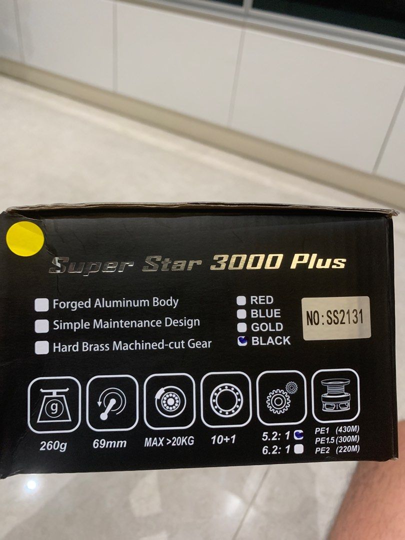 Jigging Master super star 3000, Sports Equipment, Fishing on Carousell