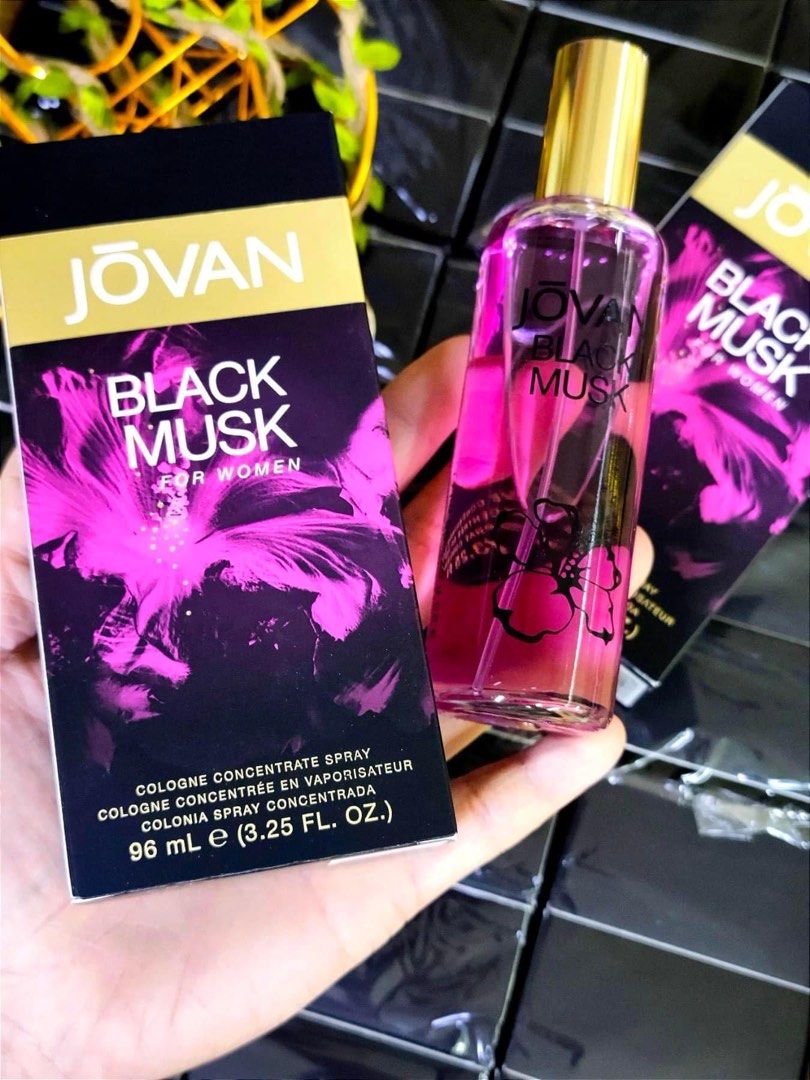 Jovan Black Musk for Women Cologne Spray 96ml, Beauty & Personal Care, Fragrance & Deodorants on ...