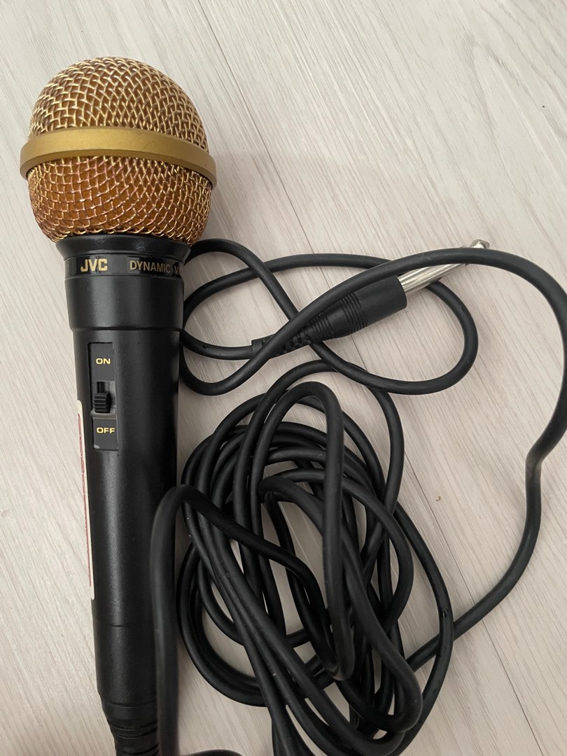 JVC microphone, Audio, Microphones on Carousell