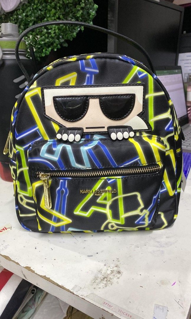 Karl Lagerfeld small bag pack, Men's Fashion, Bags, Backpacks on Carousell