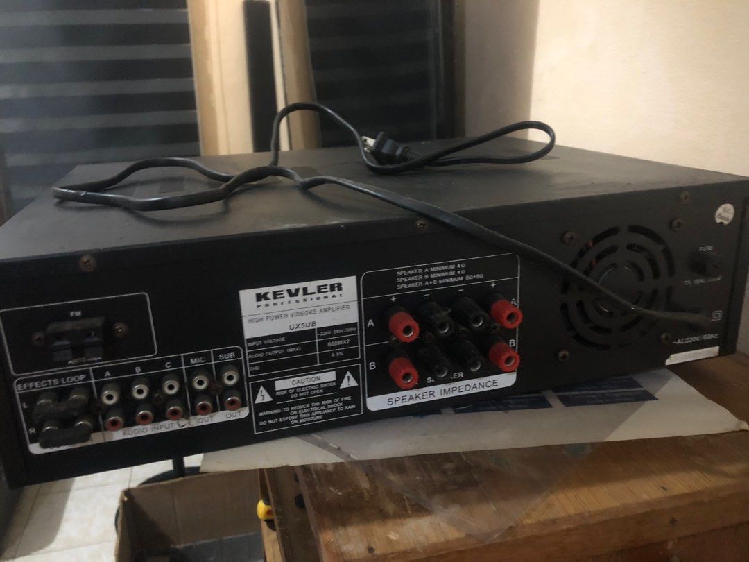 Kevler amplifier 600w, Audio, Soundbars, Speakers & Amplifiers on Carousell