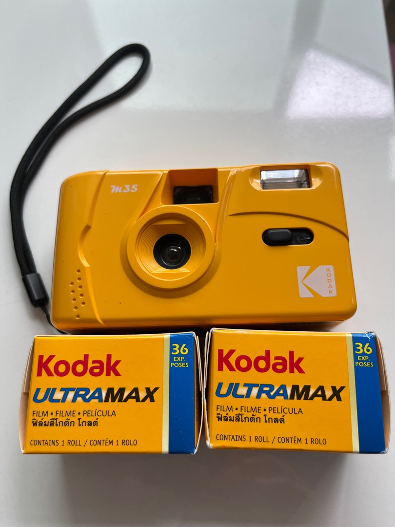 Kodak 35mm film camera, Photography, Cameras on Carousell