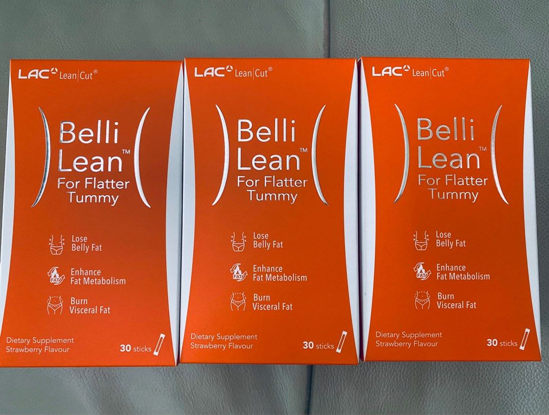 LAC Belli Lean (For Flatter Tummy), Health & Nutrition, Health ...