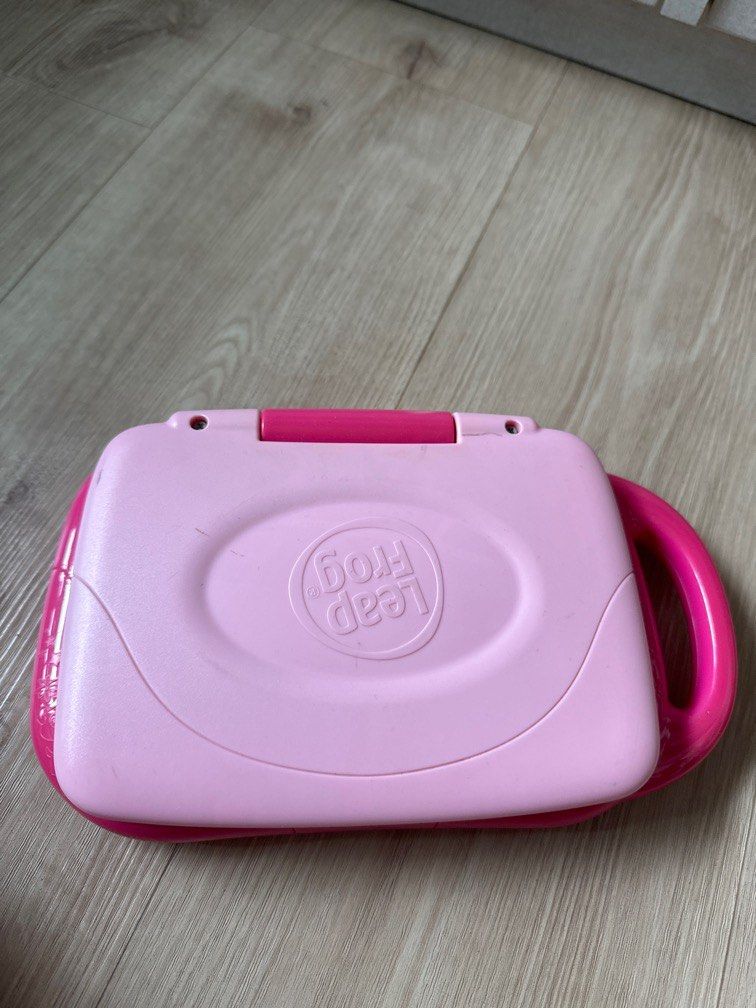Leapfrog pink laptop, Hobbies & Toys, Toys & Games on Carousell