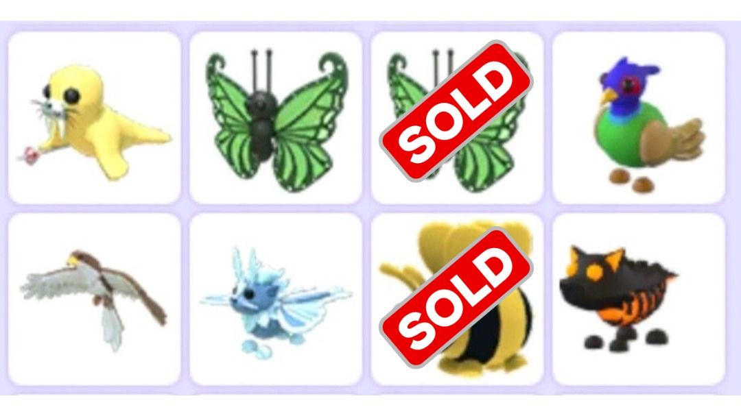 LEGENDARY PETS ADOPT ME (READ DESCRIPTION), Video Gaming, Gaming ...