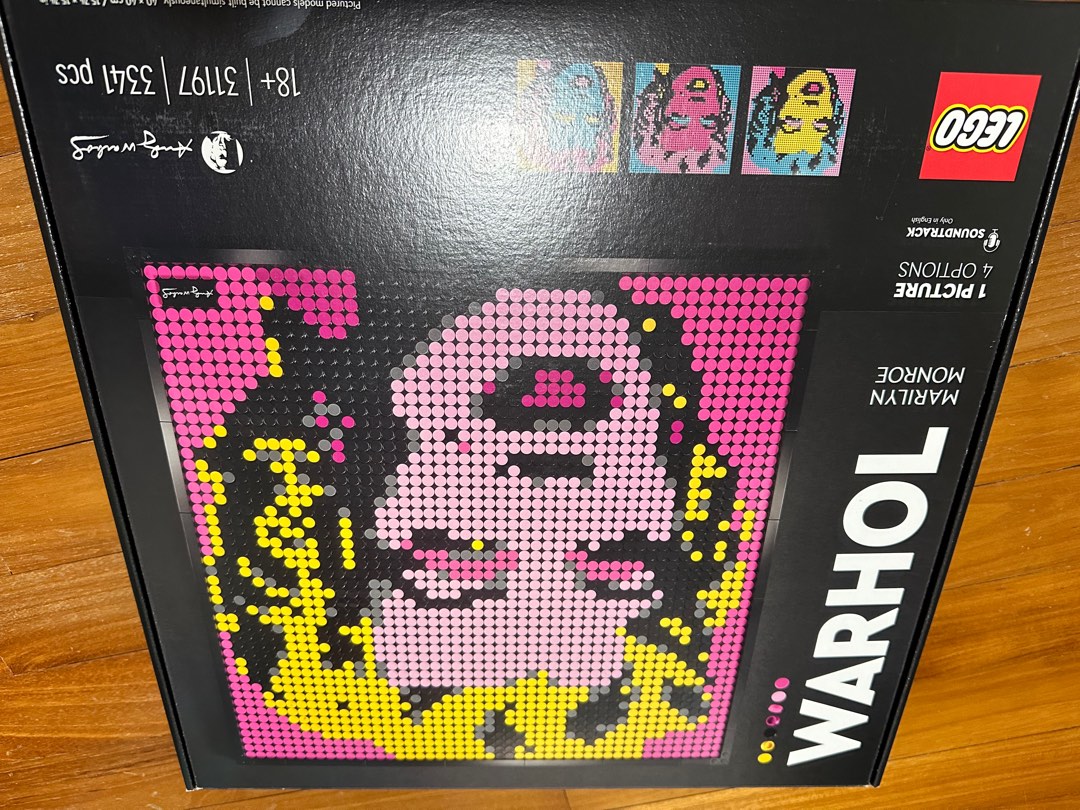 LEGO Warhol Marilyn Monroe 31197, Hobbies & Toys, Toys & Games on Carousell