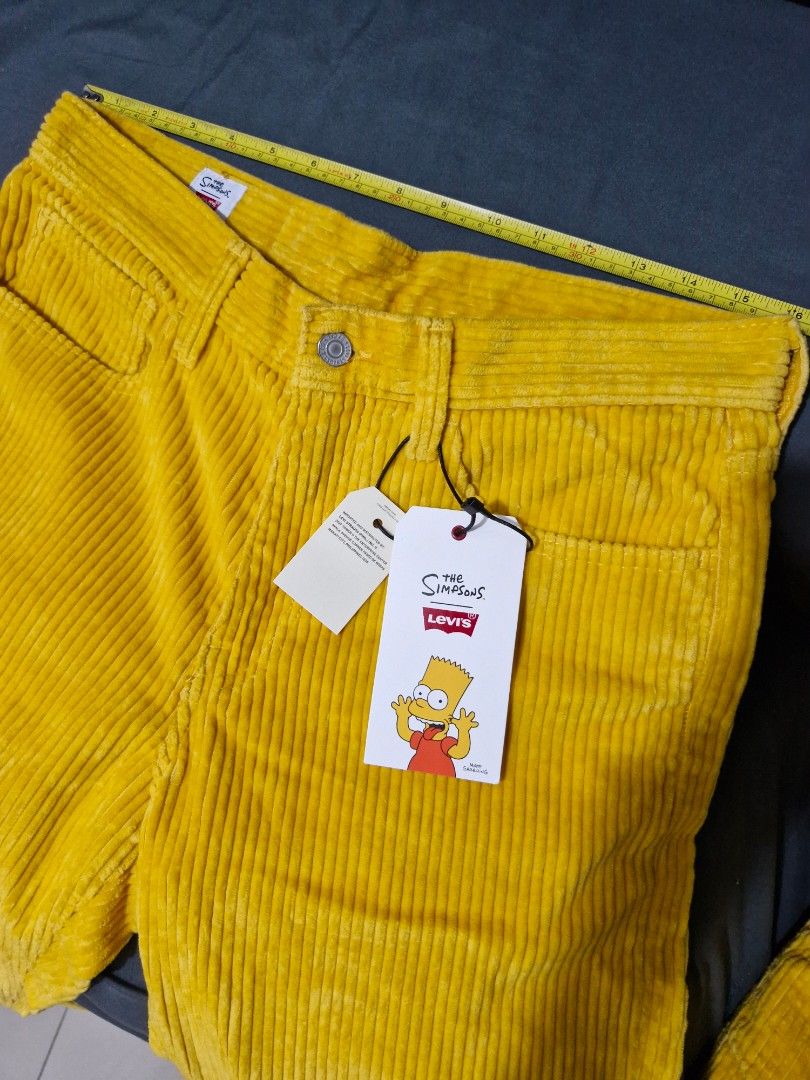 Levi's Simpsons Coords Jacket and Pants 90's costume, Men's Fashion ...