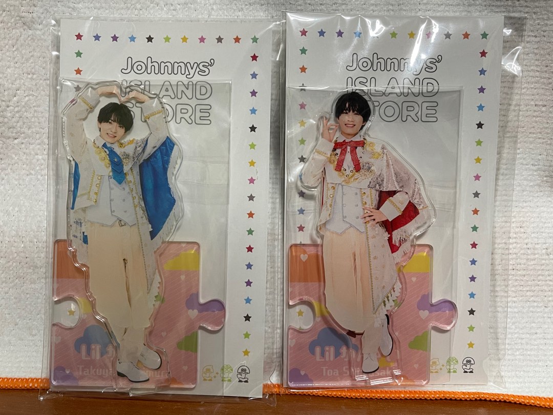 LIL KANSAI SHIMASAKI TOA & NISHIMURA TAKUYA ACRYLIC STANDS SET, Hobbies ...