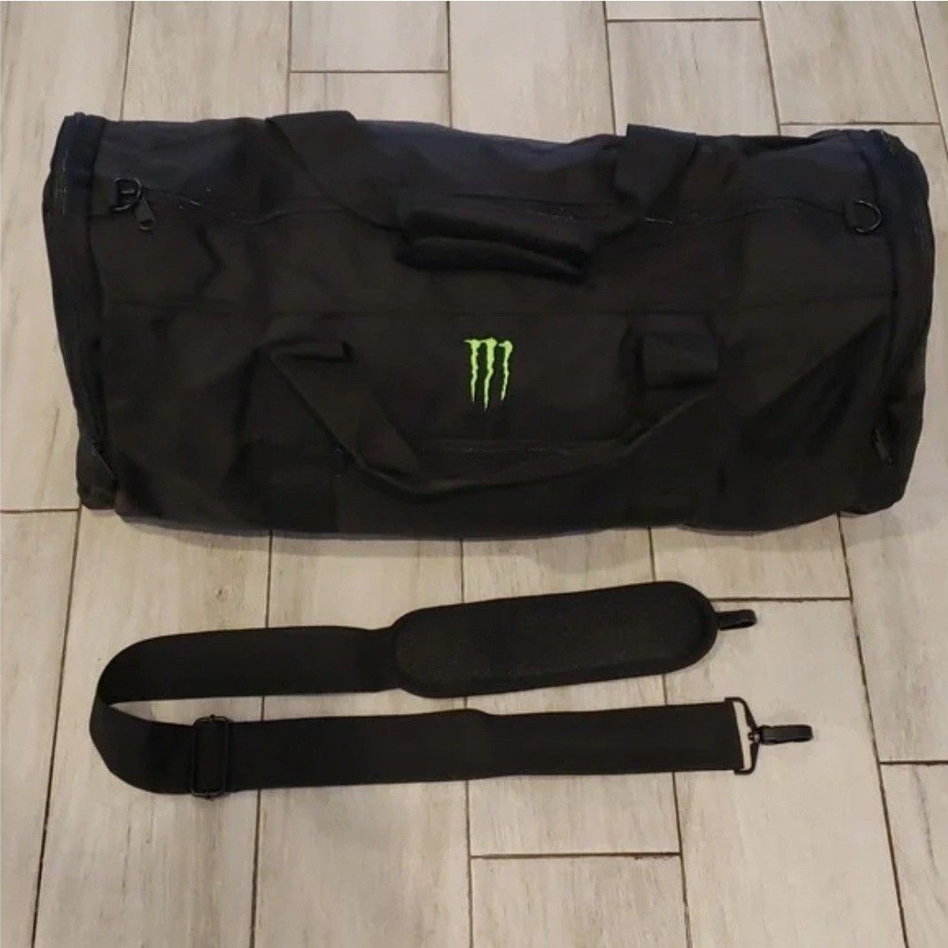 Limited Edition Monster Energy Exercise Gym Duffel Ballistic Fitness ...