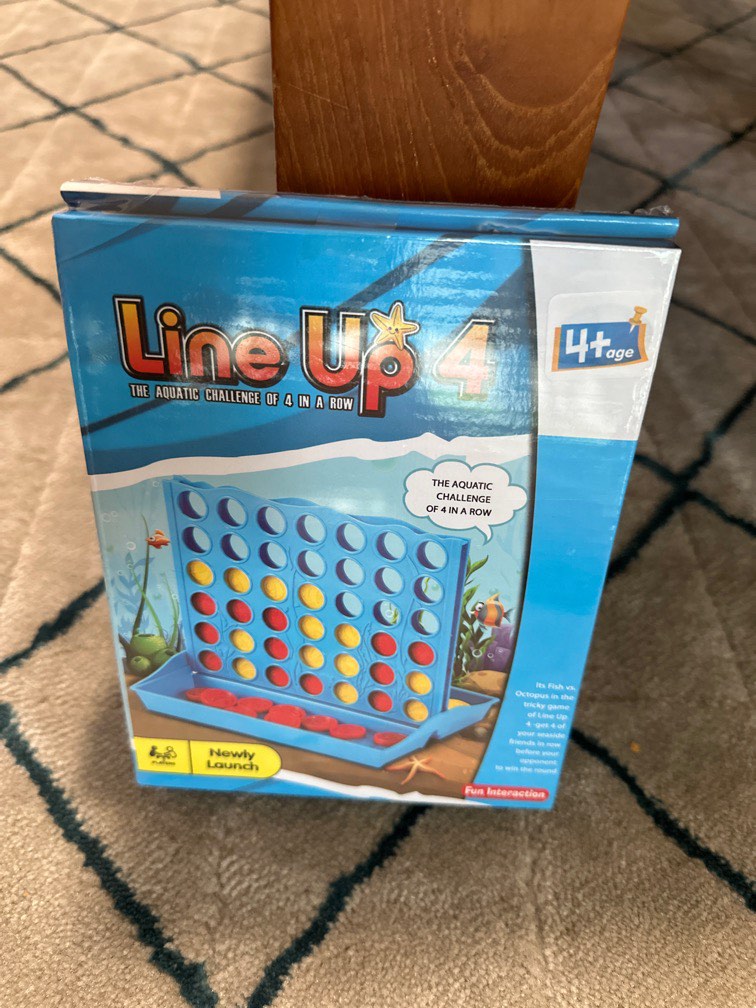 Line up 4 / Connect 4 (mini version), Hobbies & Toys, Toys & Games on ...