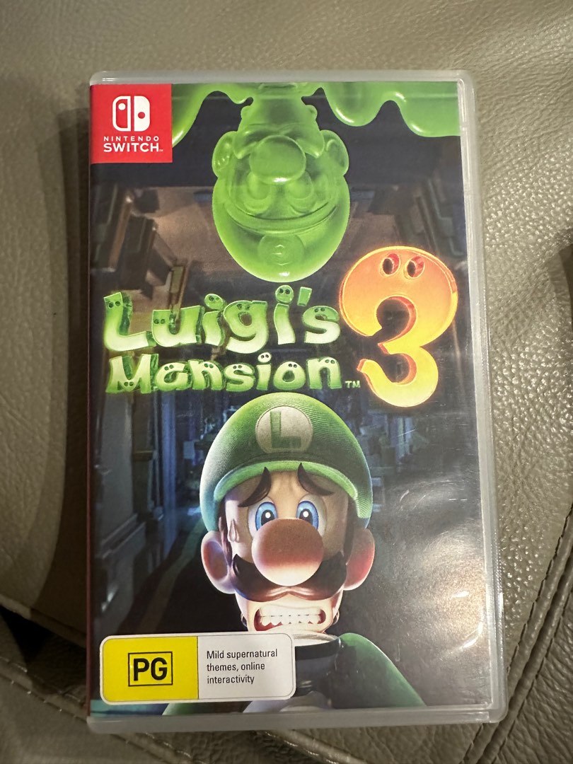 Luigi Mansion 3 Nintendo Switch, Video Gaming, Video Games, Nintendo on ...