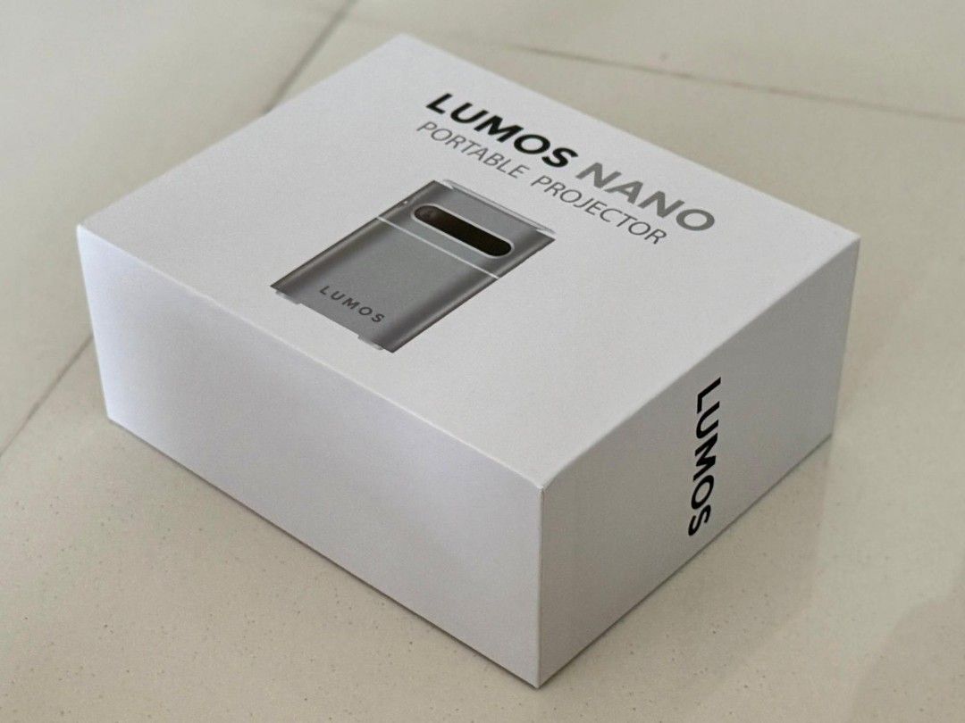 Lumos Nano Home Cinema Portable Projector, TV & Home Appliances, TV ...
