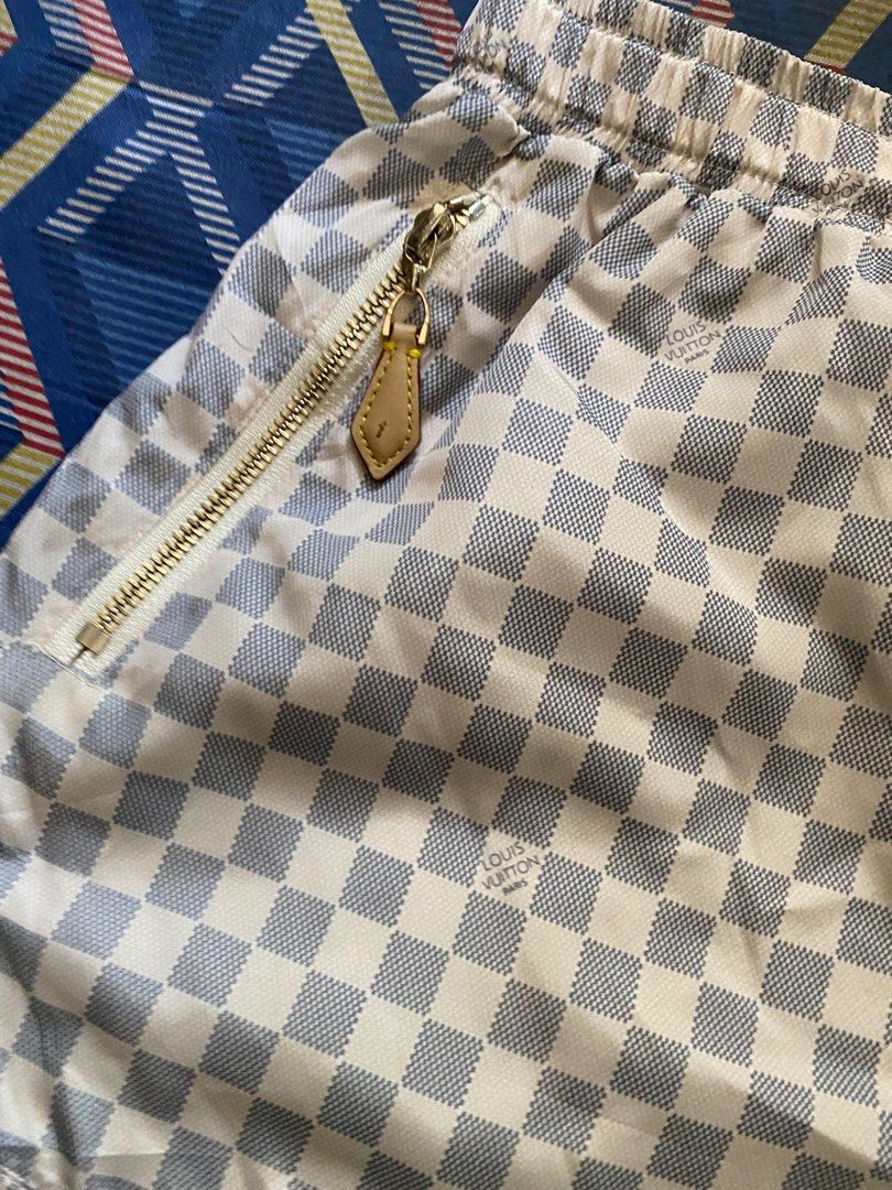 LV DAMIER SHORT SHORTS, Women's Fashion, Bottoms, Shorts on Carousell